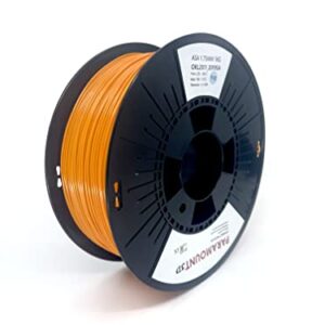 Paramount 3D ASA (McLaren Orange) 1.75mm 1kg Filament [ORL20112019SA] **ASA**