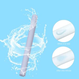 EBIEFLY 4X Diatomite Drying Stick Moisture Absorbing Stick Cleaning Water Absorption Rod Diatomaceous Earth Desiccant Home Kitchen, Clothing/Lab Supplies, White