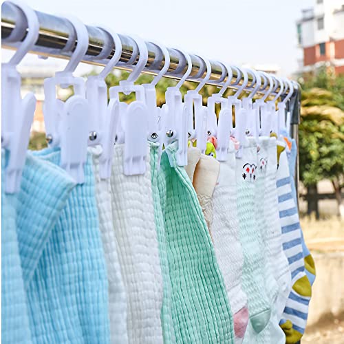 10 PCS Super Strong Plastic Swivel Hanging Hooks Home Swivel Laundry Clips Curtain Clips Clothes Pins Beach Towel Clips,1 PCS Self Adhesive Towel Bar No Drill Hand Towel Hanger