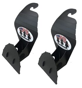 hat holders/racks for trucks & cars. cowboy hat hangers for trucks & cars. (qty 2) 12x9x0.5