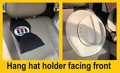 Hat Holders/Racks for Trucks & Cars. Cowboy Hat Hangers for Trucks & Cars. (QTY 2) 12x9x0.5