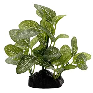 smoothedo-pets aquarium plants fish tank decorations small silk leaf plastic artificial plant goldfish waterscape fish hides betta fish toy (type-b)