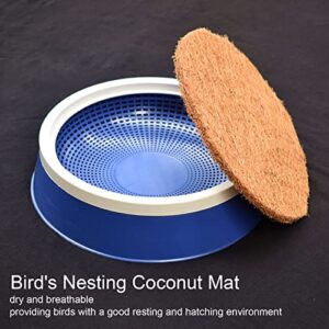 10Pcs Bird Nesting Pads Dry Grass Mattress Pigeon Egg Nest Mat Pigeon Breeding Eggs Mat Comfortable Hut Material