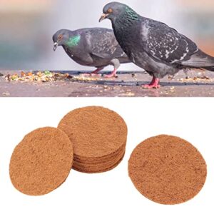 10Pcs Bird Nesting Pads Dry Grass Mattress Pigeon Egg Nest Mat Pigeon Breeding Eggs Mat Comfortable Hut Material