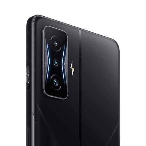 Poco F4 GT 5G + 4G LTE 256GB + 12GB Factory Unlocked 6.67" 120Hz 64Mp Triple Camera (Not Verizon Sprint Boost Cricket Metro At&T) + (w/Fast Car Charger Bundle) (Stealth Black)