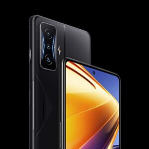 Poco F4 GT 5G + 4G LTE 256GB + 12GB Factory Unlocked 6.67" 120Hz 64Mp Triple Camera (Not Verizon Sprint Boost Cricket Metro At&T) + (w/Fast Car Charger Bundle) (Stealth Black)