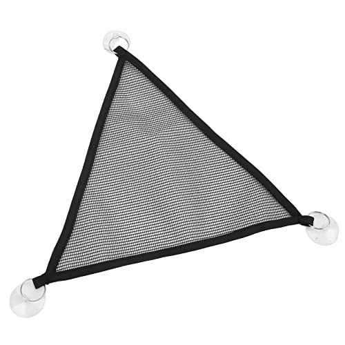 GLOGLOW Triangular Bearded Dragon Hammock, Mesh Lizards Hammock Foldable Comfortable Strong Bearing Capacity for Hamsters M