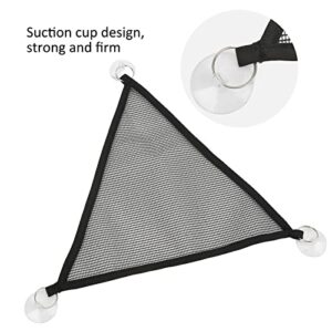 GLOGLOW Triangular Bearded Dragon Hammock, Mesh Lizards Hammock Foldable Comfortable Strong Bearing Capacity for Hamsters M