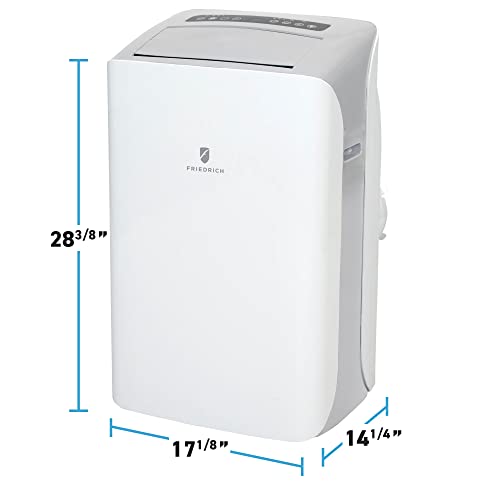 Friedrich Air ZHP14DB Zoneaire 4-In-1 Portable Air Conditioner, Heater, Dehumidifier, and Fan With WiFi Mobile Control for Up To 500 Sq. Ft.