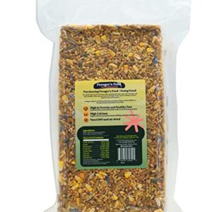 Forager's Feed Black Soldier Fly Larvae Sustainable Cake Mix for Chicken Health, 2.5 Lbs. Bag