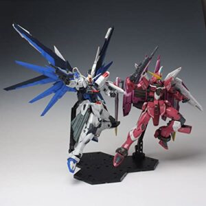 TWKUPWO Hobby Model Action Base Display Stand, Gundam Model Stand Action Figure Stand Compatible with MG RG HG Universal Models Stand (3sets Black)