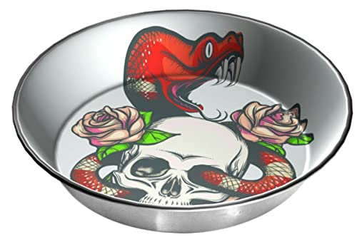 Multi Pet 48593253: Komodo Skull & Snake Bowl, 3Cups