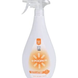 Pooph Kitty Litter Box Deodorizer, 32oz Spray - Dismantles Odors on a Molecular Basis, Cats, Freshener, Eliminator, Urine, Poop, Pee, Deodorizer, Natures, Fresh, Clean, Furniture, Potty, Safe