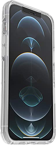 OtterBox Symmetry Clear Seires Case for iPhone 12 Pro Max (Only) - with Performance Glass Screen Protector - Bundle Packaging - Clear