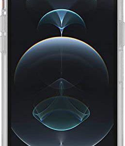 OtterBox Symmetry Clear Seires Case for iPhone 12 Pro Max (Only) - with Performance Glass Screen Protector - Bundle Packaging - Clear