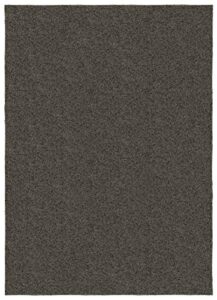 garland rug skyline shag 9 ft. x 12 ft. area rug cinder gray