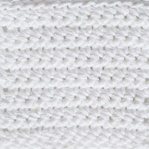 Lily Sugar N Cream Cones White Yarn - 1 Pack of 14oz/400g - Cotton - #4 Medium - 706 Yards - Knitting/Crochet