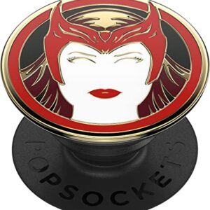 PopSockets ​​​​ Phone Grip with Expanding Kickstand, for Phone - Enamel Scarlet Witch