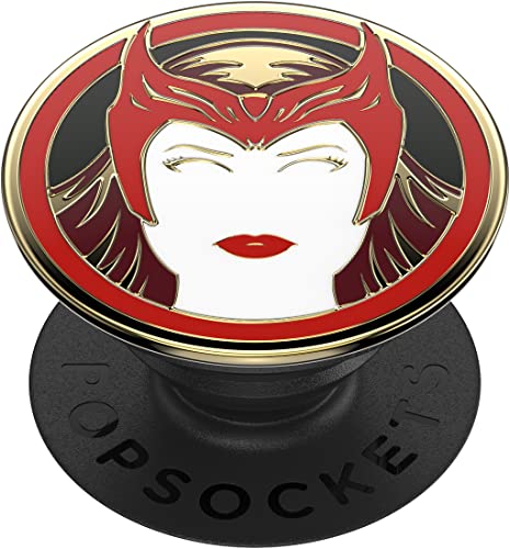 PopSockets ​​​​ Phone Grip with Expanding Kickstand, for Phone - Enamel Scarlet Witch