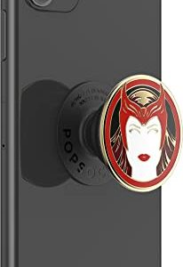 PopSockets ​​​​ Phone Grip with Expanding Kickstand, for Phone - Enamel Scarlet Witch