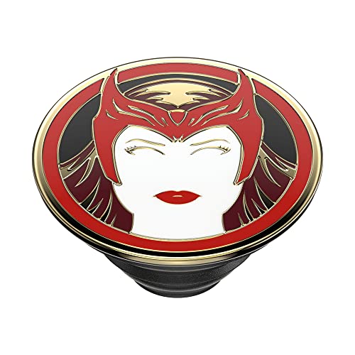 PopSockets ​​​​ Phone Grip with Expanding Kickstand, for Phone - Enamel Scarlet Witch