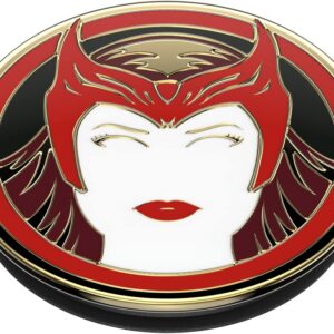 PopSockets ​​​​ Phone Grip with Expanding Kickstand, for Phone - Enamel Scarlet Witch