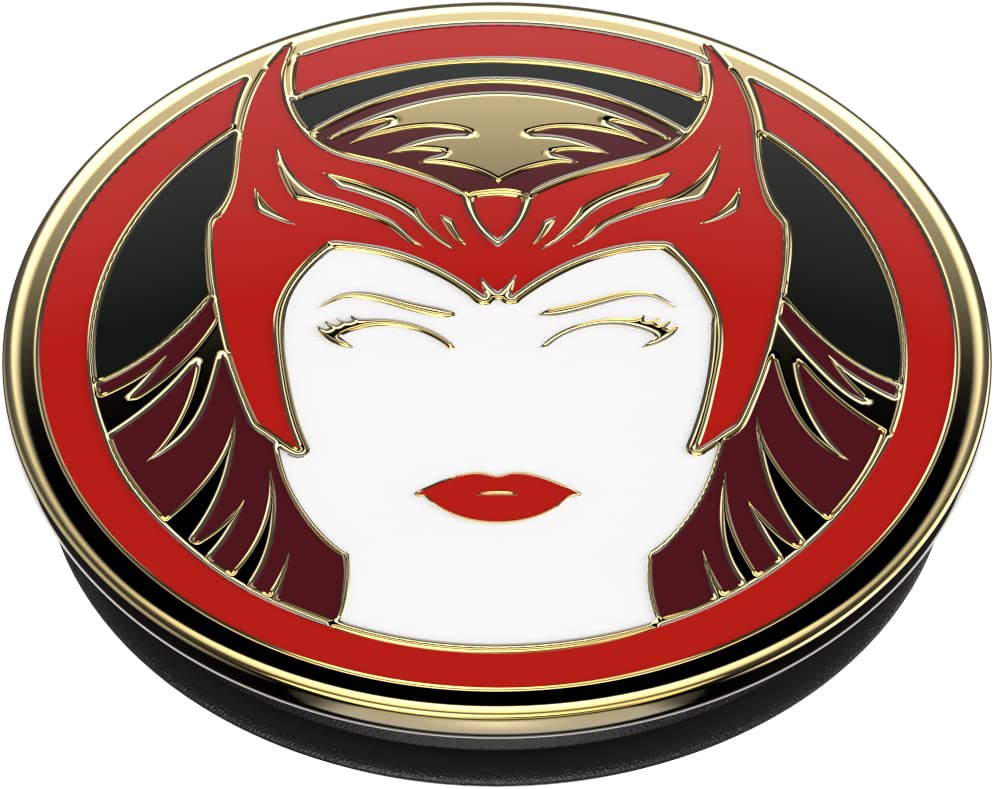 PopSockets ​​​​ Phone Grip with Expanding Kickstand, for Phone - Enamel Scarlet Witch