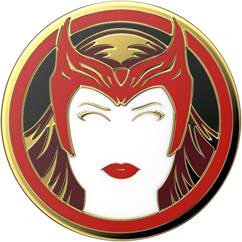 PopSockets ​​​​ Phone Grip with Expanding Kickstand, for Phone - Enamel Scarlet Witch