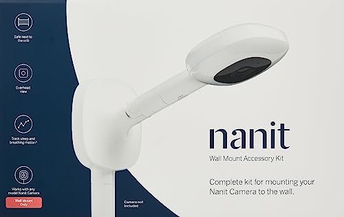 Nanit Pro Replacement Wall Mount - White (Camera not Included)