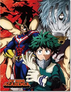 my hero academia s2 - key art #d throw blanket