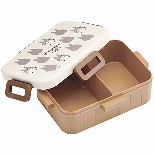 Skater My Neighbor Totoro Bento Lunch Box (22oz) - Cute Lunch Carrier with Secure 4-Point Locking Lid - Authentic Japanese Design - Durable, Microwave and Dishwasher Safe - Silhouette