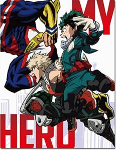 my hero academia s2 - key art #f throw blanket