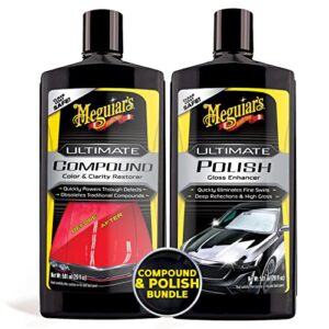 meguiar's ultimate compound bundle with meguiar's ultimate polish - 20 oz bottle