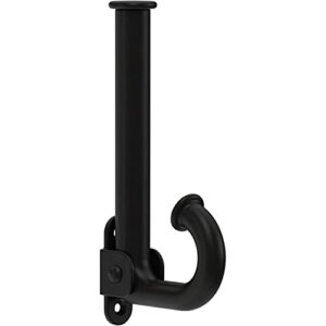 Franklin Brass Matte Black Oval Extend-a-Hook