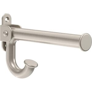 franklin brass satin nickel oval extend-a-hook