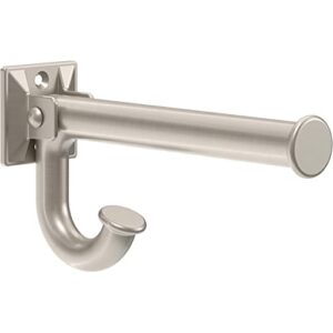 franklin brass satin nickel square extend-a-hook