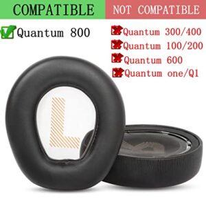 YunYiYi Q800 Replacement Ear Pads Cushions Compatible with JBL Quantum 800 Gaming Headset Parts Ear Cover