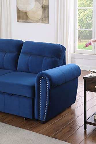 Lilola Home Ashton Sectional, Blue