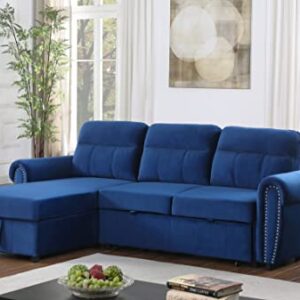 Lilola Home Ashton Sectional, Blue