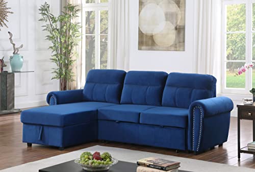 Lilola Home Ashton Sectional, Blue