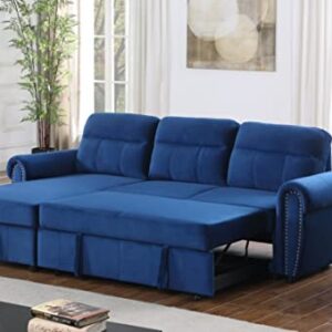 Lilola Home Ashton Sectional, Blue