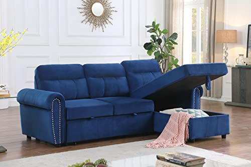 Lilola Home Ashton Sectional, Blue