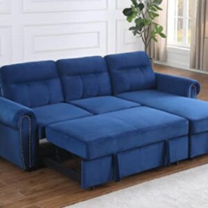 Lilola Home Ashton Sectional, Blue