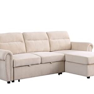 Lilola Home Ashton Sectional, Beige