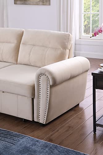 Lilola Home Ashton Sectional, Beige