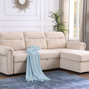 Lilola Home Ashton Sectional, Beige