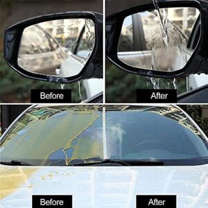 Car Glass Anti-Fog Rainproof Agent, Anti Fog Spray for Car Windshield Antifogging Rainproof Nano Rain Remover for Windows, Windshields, Mirrors, Shower Doors, Glass (2 Bottle Anti-Fog)