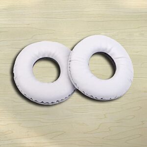 WH-CH510 Ear Pads Noise Isolation Memory Foam, Headphone Covers, Ear Pads Compatible with Sony WH-CH510/WH-CH500 Wireless Over Ear Headphones(White,Elastin)