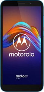 motorola moto e6 play single-sim 32gb rom + 2gb ram (gsm only | no cdma) factory unlocked android 4g/lte smartphone (ocean blue) - international version