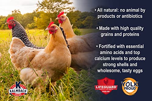 Kalmbach Feeds 17% All Natural Layer Pellet for Egg Laying Chickens, 10 lb Bag